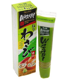 Mù tạt xanh Wasabi S & B tuýp 43g