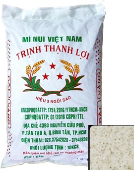 Nui sao trắng Trịnh Thạnh Lợi hiệu 3 ngôi sao bao 10 kg