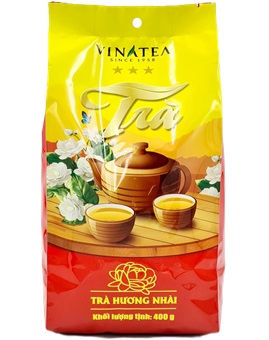 Trà xanh hương nhài Vinatea gói 400g